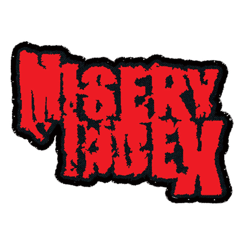 MISERY INDEX - Logo #1 PATCH (RED) – Selfmadegod Records